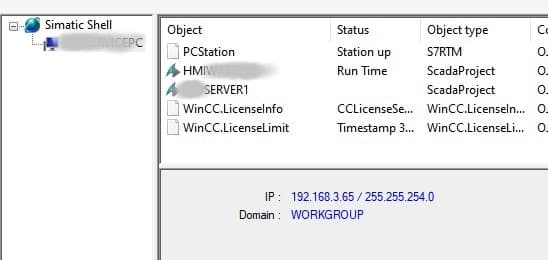 Mit TIA V16 benötigt der Start der WinCC Simulation ca. 5 Minuten