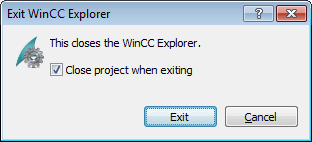 How to create a backup of a WinCC project?